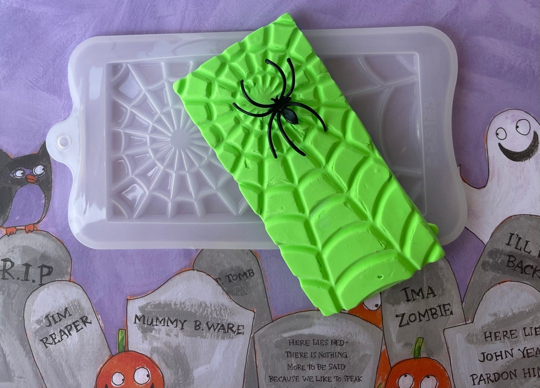 Silicone Spiderweb Mold Halloween Silicone Mold Halloween Candy Mold - Etsy
