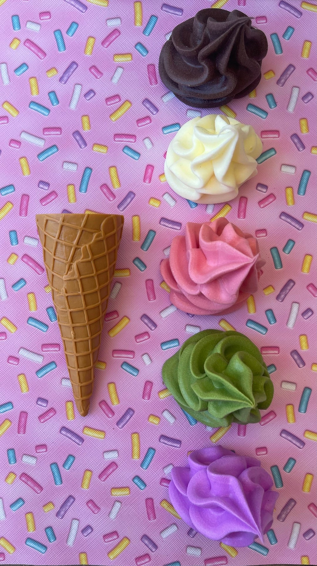 Soft Serve Fake Ice Cream | Fake Cream | Realistic Ice Cream - Etsy