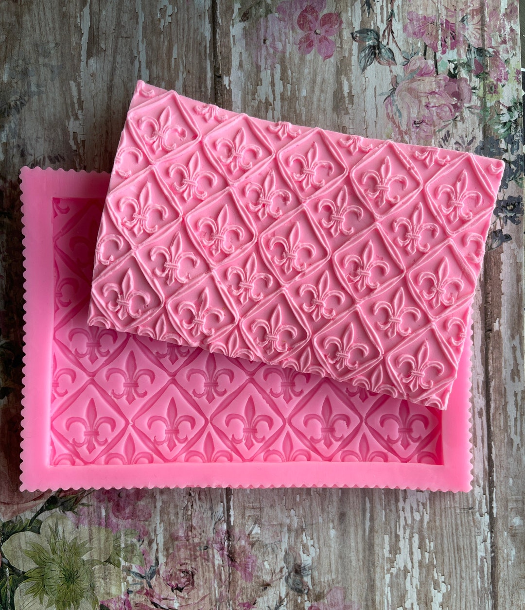 Silicone Cake Border Mold | Fondant Cake Mold - Etsy