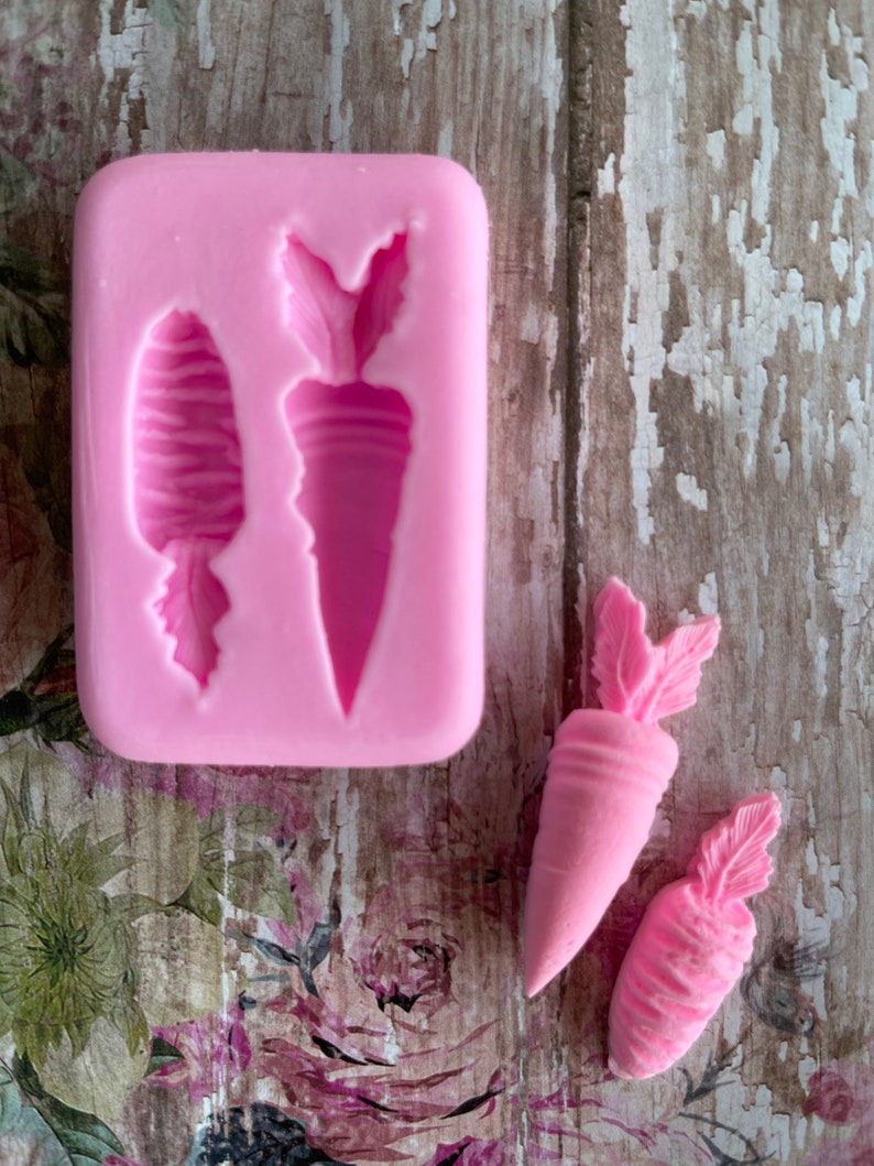 Carrot Silicone Mold Fake Baking Molds Easter Mold - Etsy