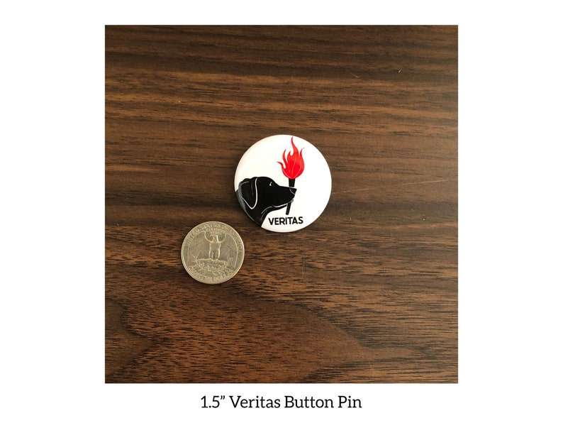 Dominican Veritas 1.5 Inch Button St Dominic Hound of God - Etsy