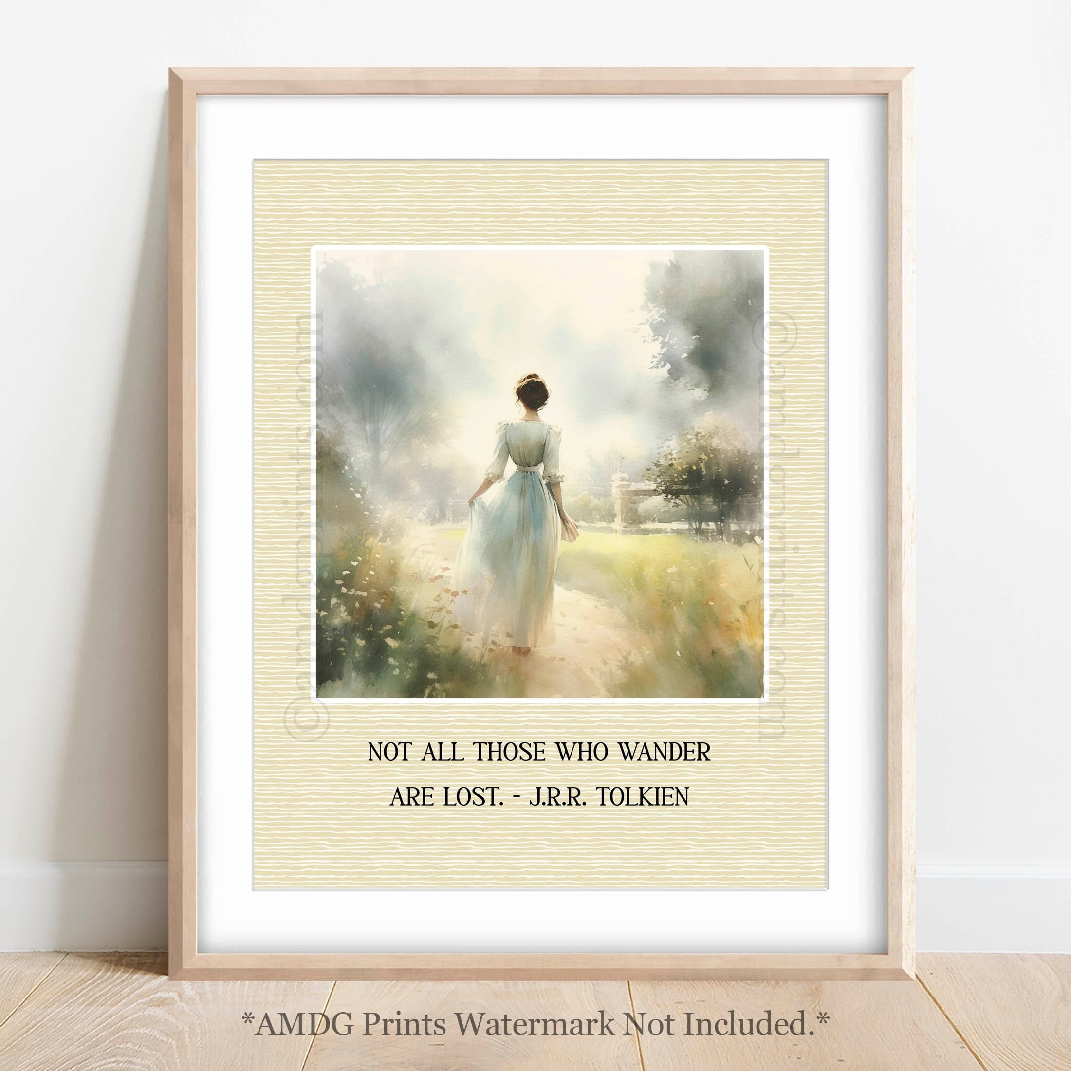 JRR Tolkien Quote Not All Those Who Wander Are Lost; Literature Quotes ...