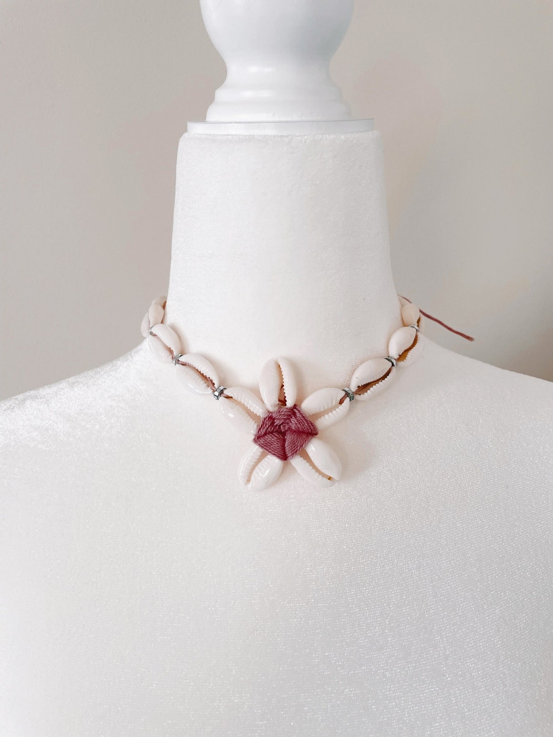 Vintage 2000s Y2K Handmade Hawaii Seashell Cowrie Shell Adjustable ...