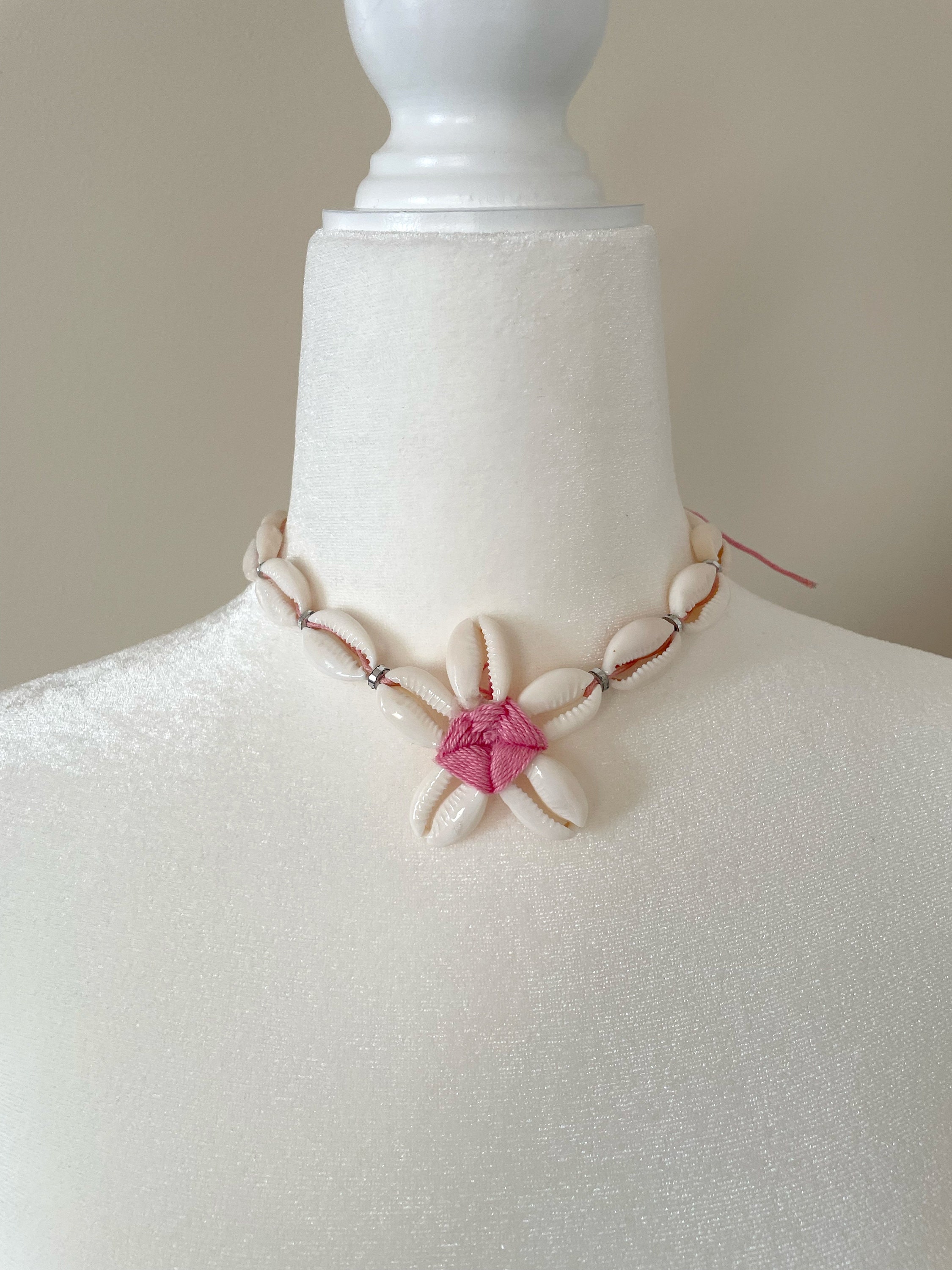 Vintage 2000s Y2K Handmade Hawaii Seashell Cowrie Shell Adjustable ...