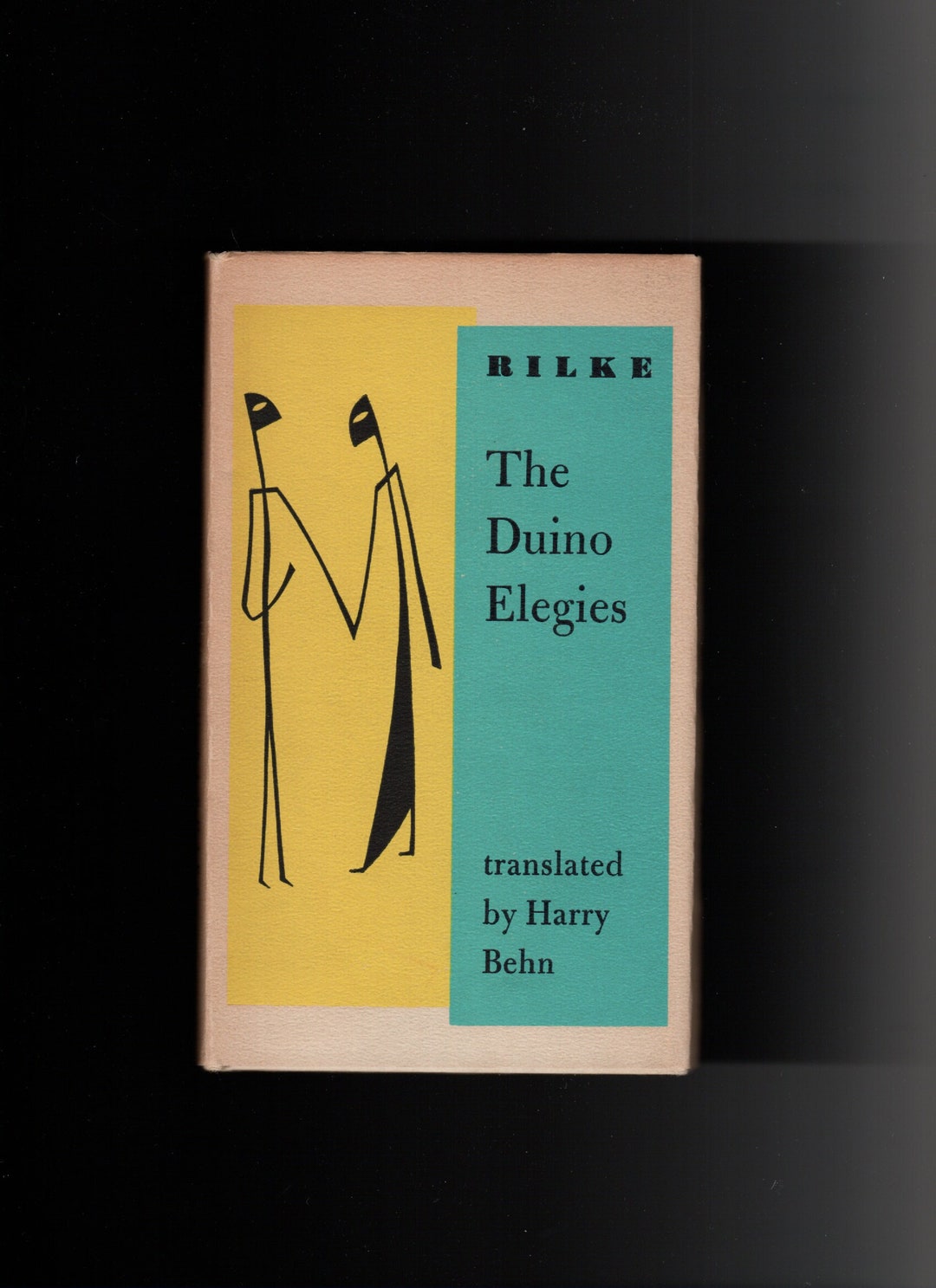 Vintage 1957 THE DUINO ELEGIES by Poet Rainer Maria Rilke 1950s Peter Pauper Press Hardcover ...