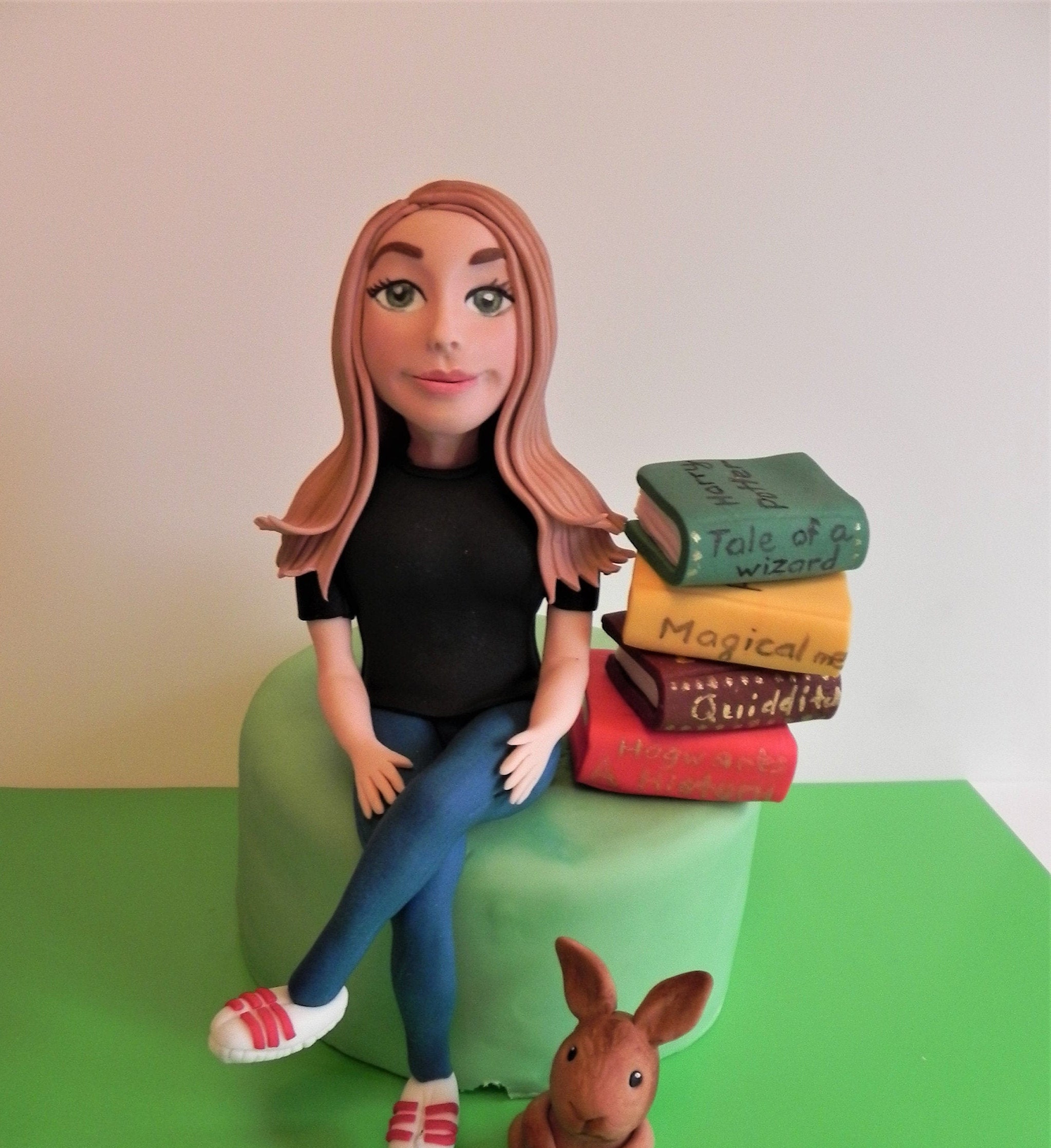 Woman cake topper personalized topper person cake topper | Etsy