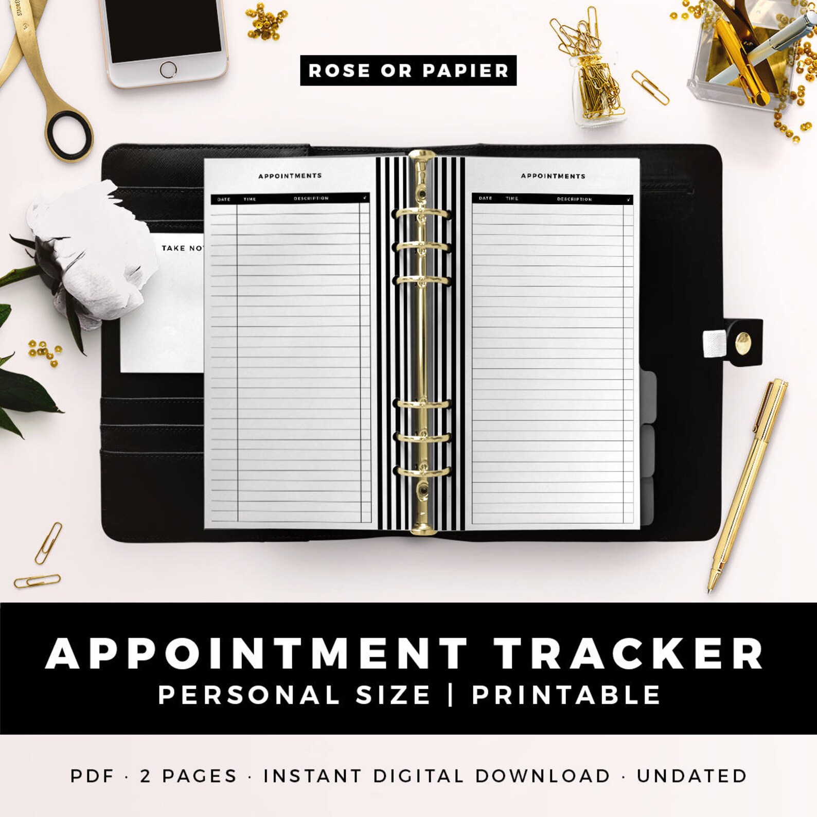 Personal Size Appointment Tracker Printable Planner Inserts Etsy personal-size-appointment-tracker-printable-planner-inserts-etsy