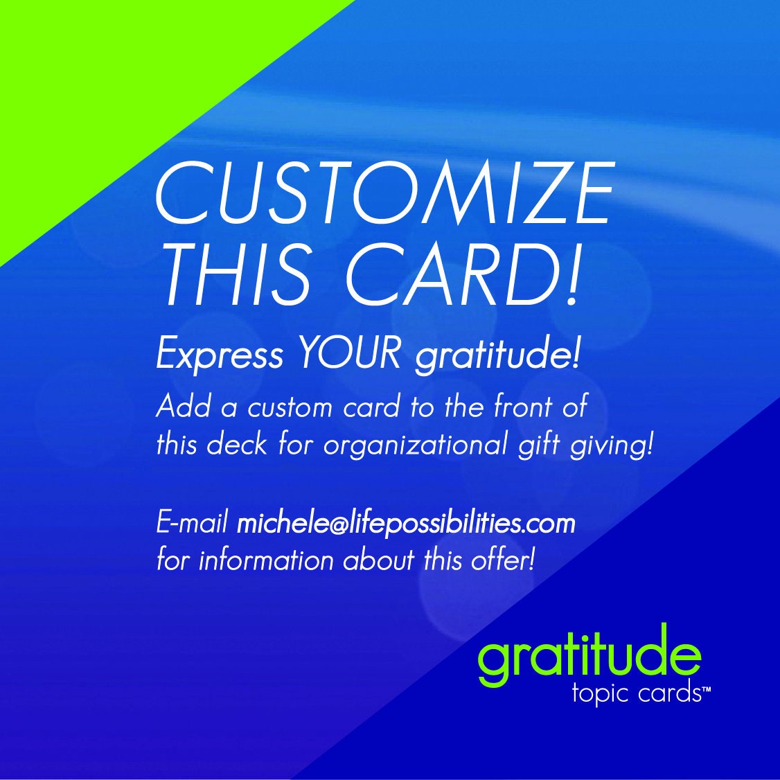 Gratitude Topic Cards™ - Etsy