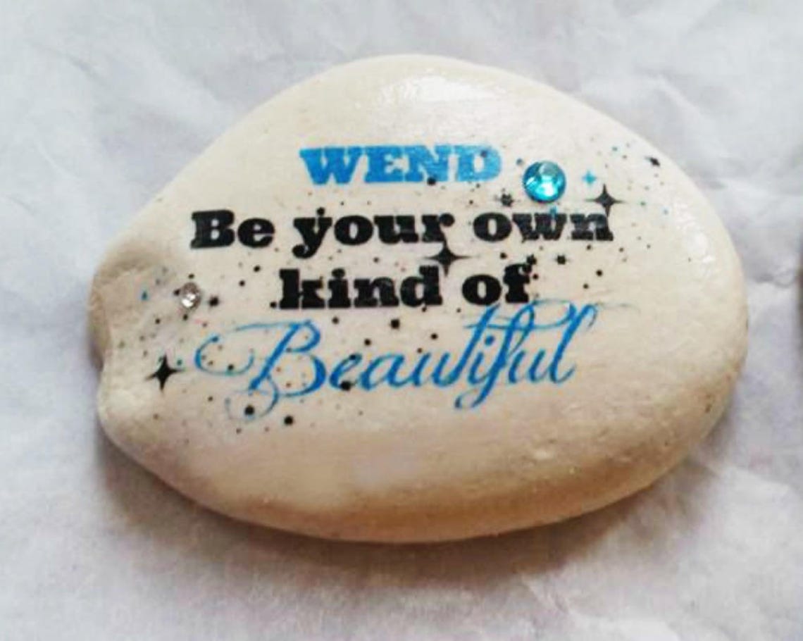 Personalised Inspirational Pebbles Gift a Jar Full of - Etsy UK