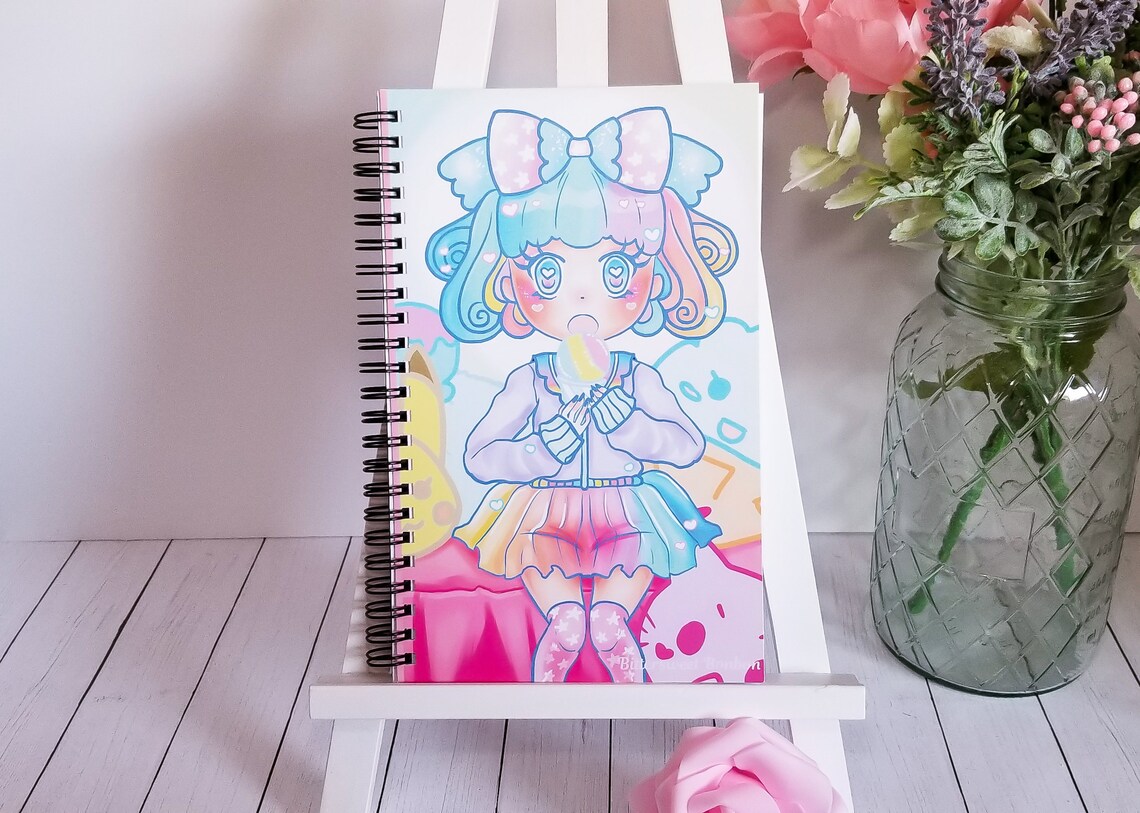 Monthly Weekly Planner Magical Anime Planner Kawaii Etsy de Monthly Weekly Planner Magical Anime Planner Kawaii Etsy de