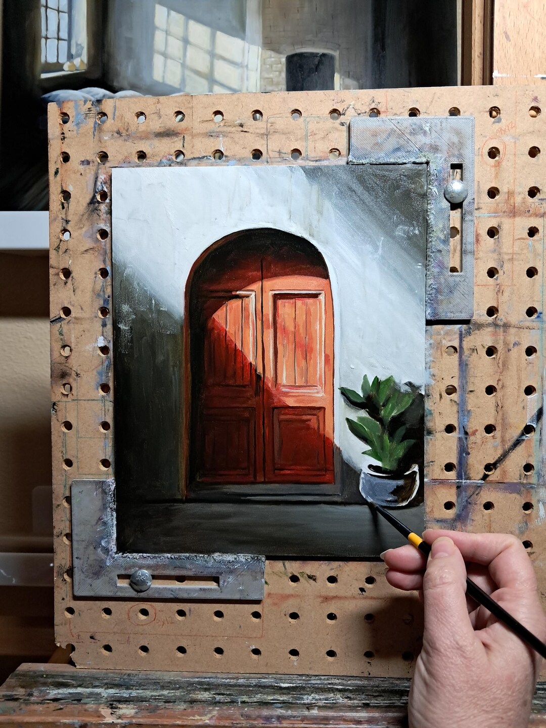 Artist Easel Brackets for Canvas/linen Panels (5x3) - Etsy