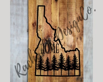 Washington Home With Trees Png Svg Dxf Pdf Cut Image | Etsy