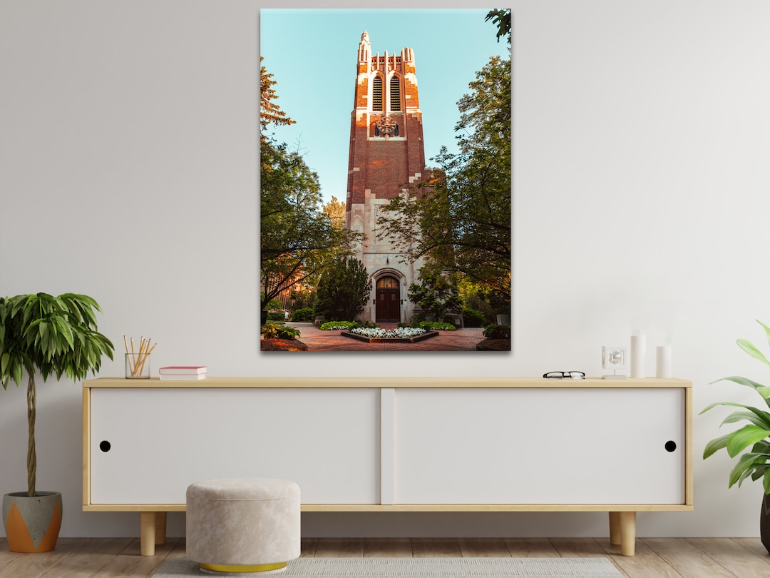 MSU Art, Michigan State Print, MSU Spartans Wall Art, Home Office Decor ...