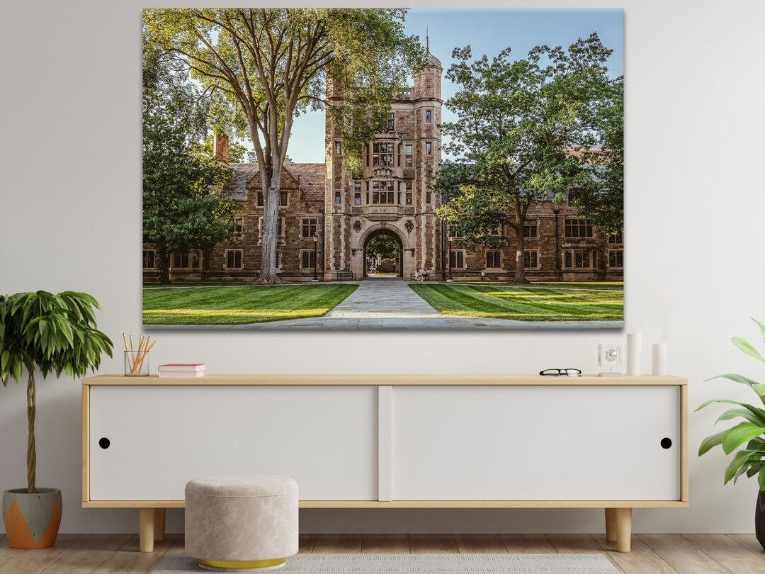 University of Michigan Art, U Mich Print Wall Art, Michigan Gift ...