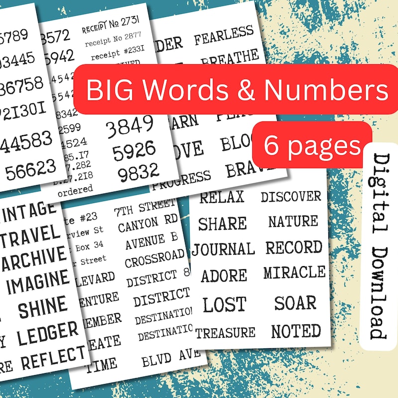 Big Clips for Journals - Etsy