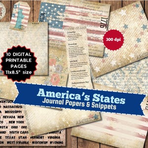 America's 50 States Journal Papers and Snippets - America Dictionary ...