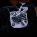 Cauldron of Bones Moss Agate Halloween Pendant - Etsy