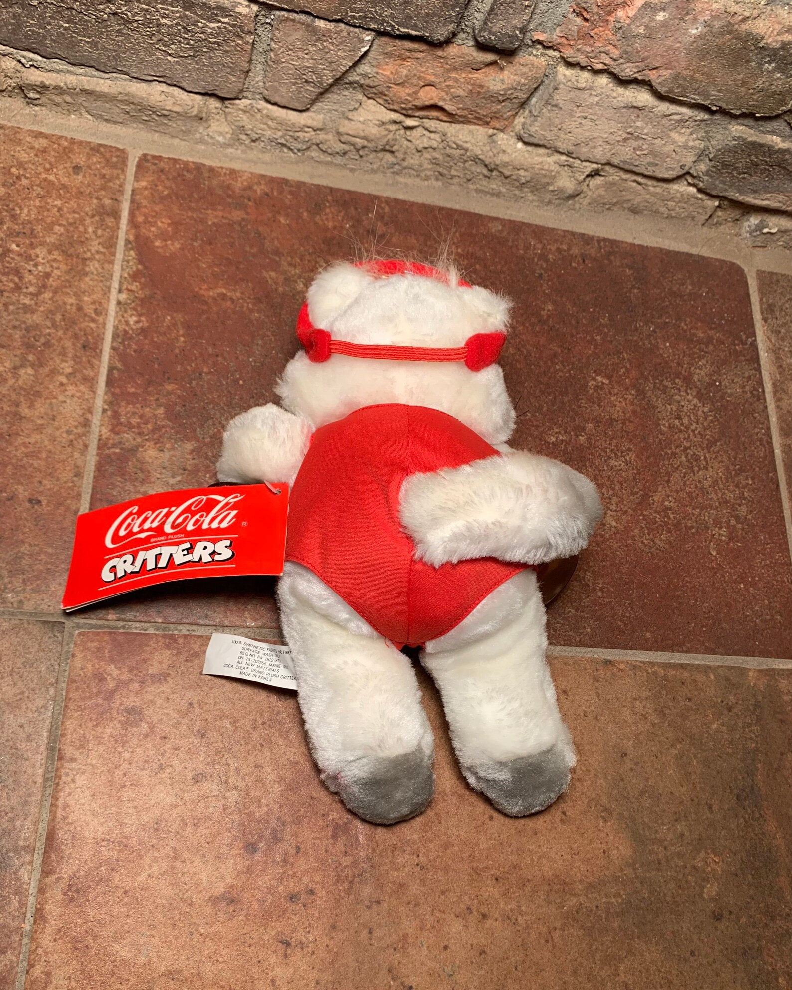 Vintage 1988 Coca-cola Critters Cat in Bathing Suit Suction | Etsy