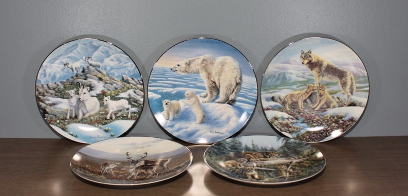 Vintage 1990s Set of Five Joan Sharrock Treasures of the Artic | Etsy
