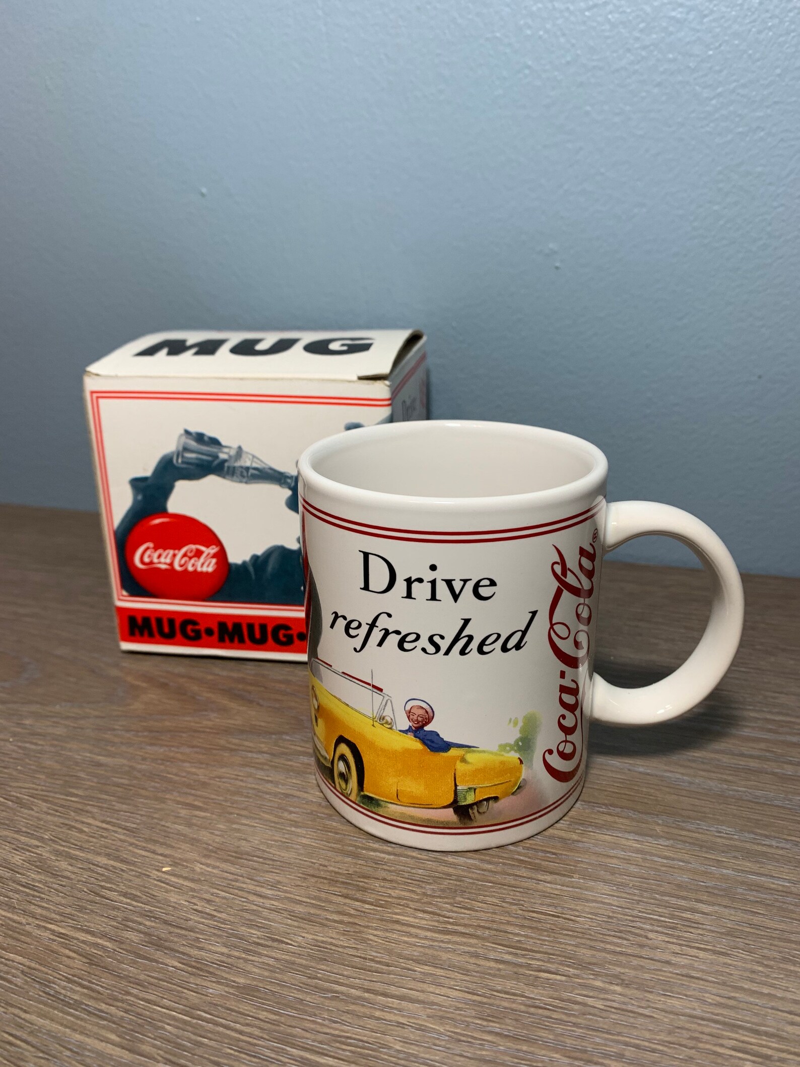 Vintage 1990s Coca-cola Collectible Drive Refreshed Coffee Mug New in ...