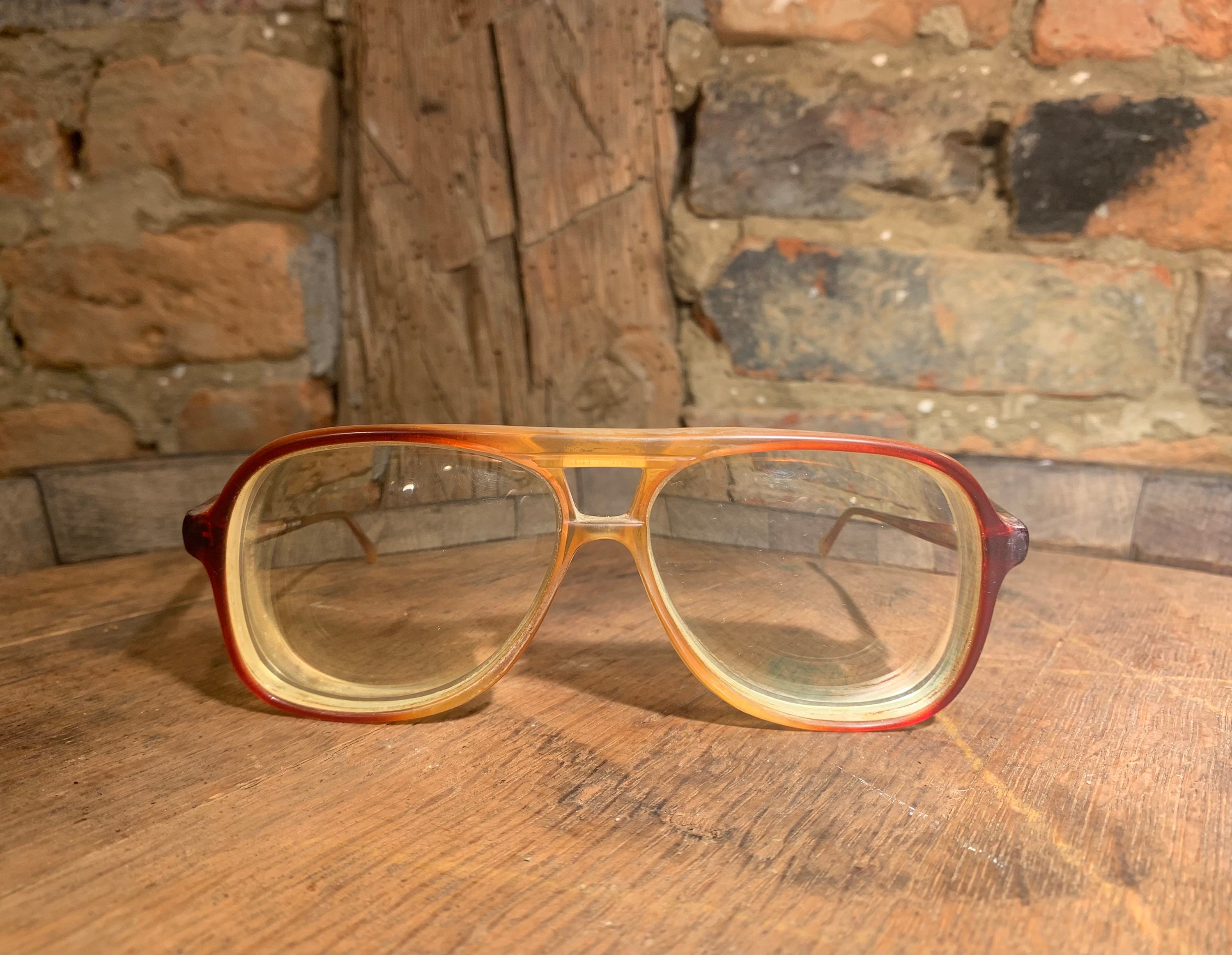 Vintage World Frames Syracuse Amber Ombré Prescription Eyeglasses - Etsy