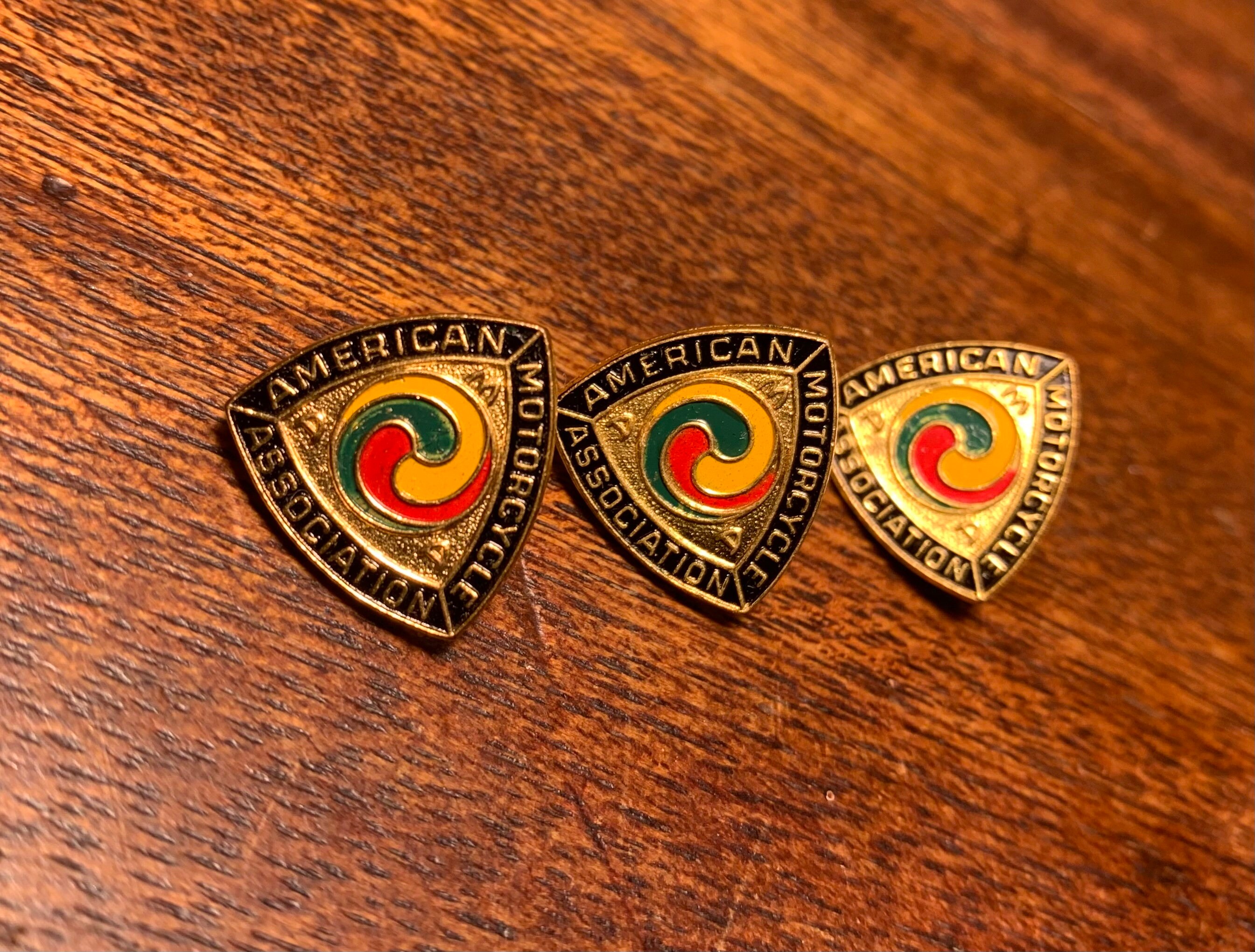 Vintage 1970s-1980s American Motorcycle Association AMA Biker Club ...