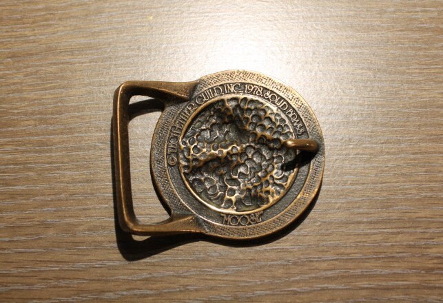 Vintage Tech Ether Guild Inc. Solid Brass Belt Buckles 1978 - Etsy