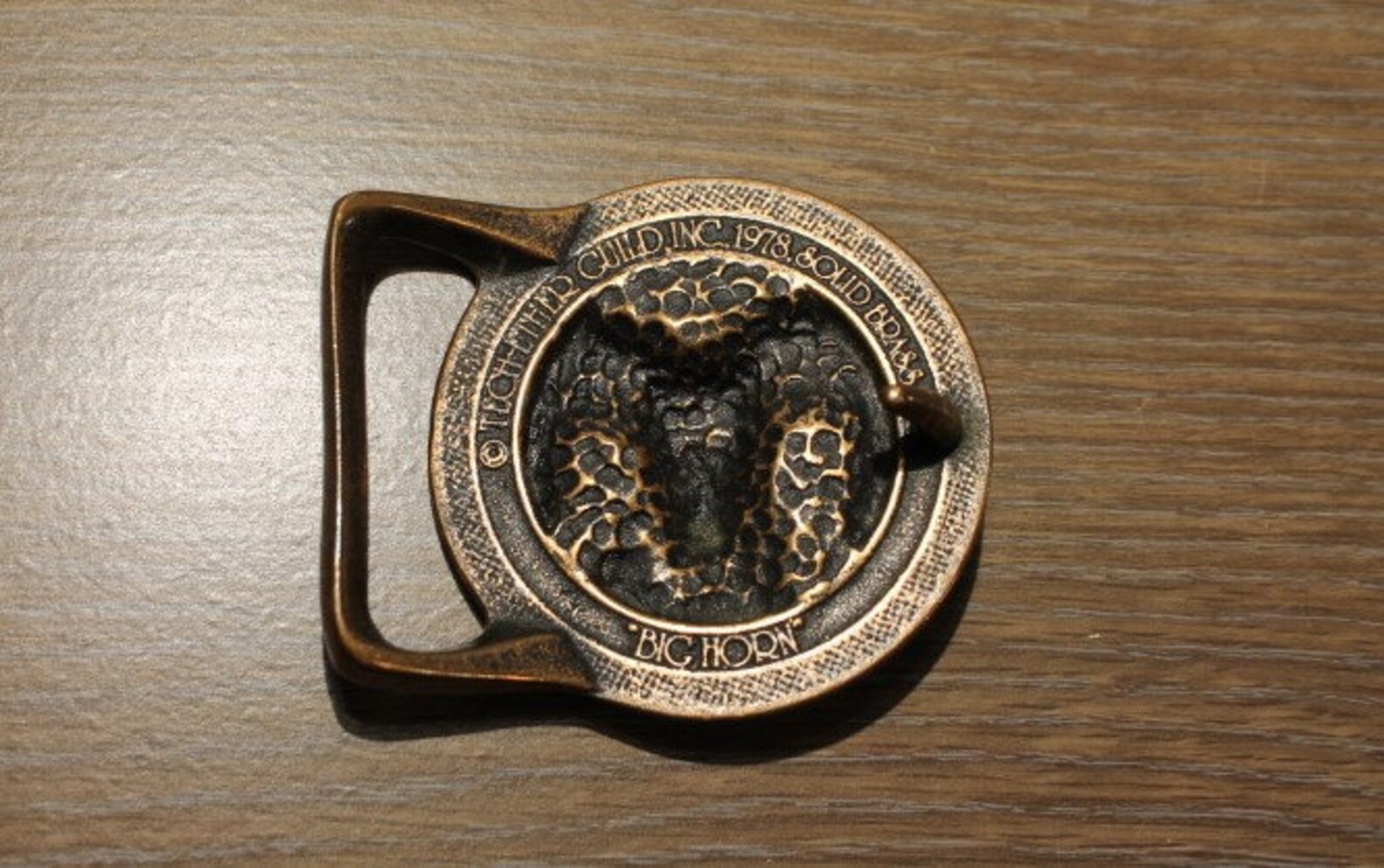 Vintage Tech Ether Guild Inc. Solid Brass Belt Buckles 1978 - Etsy