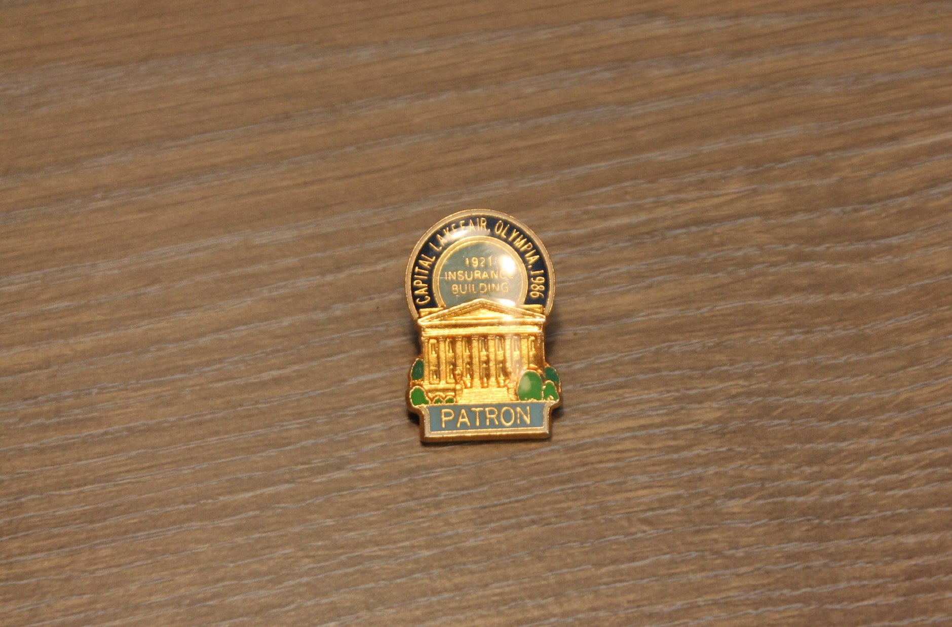 Vintage 1986 Capital Lakefair Olympia Patron Insurance Building 1921 ...