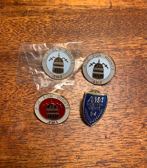 Motorcycle Pin Badges