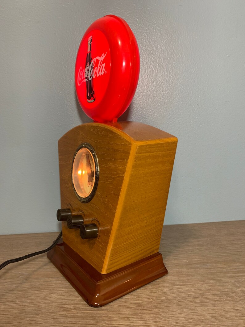 Vintage 1990s Coca-cola Antique Style AM/FM Radio Featuring - Etsy