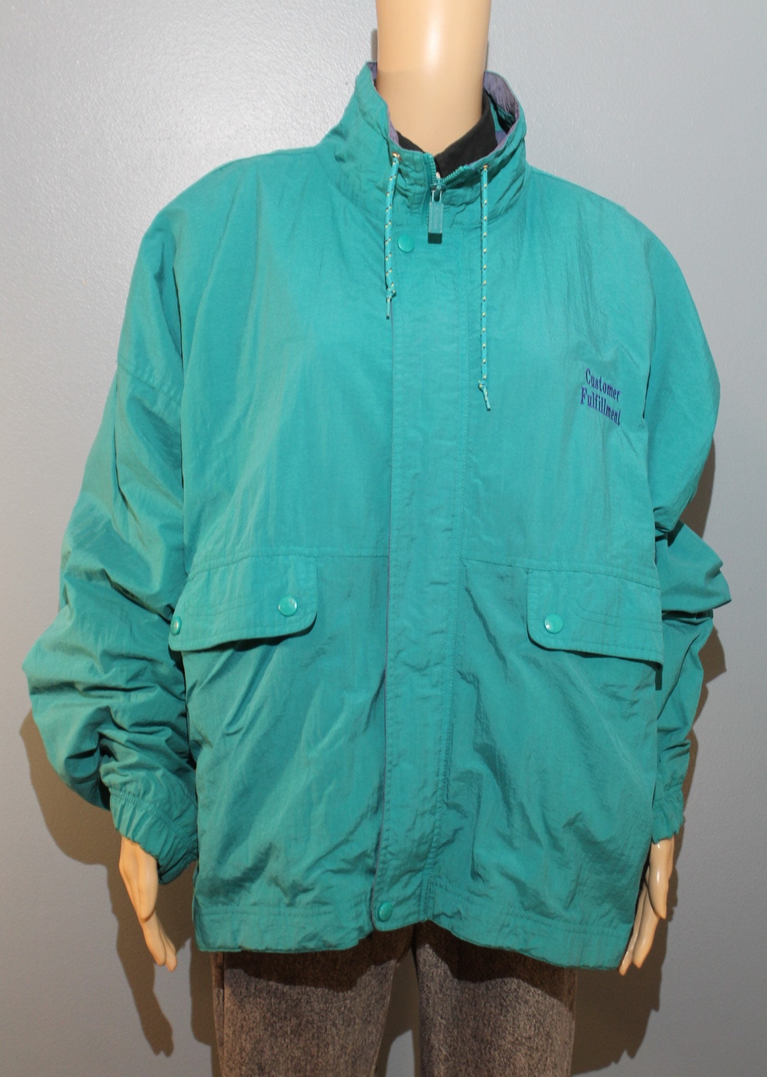 Vintage 1990s Gear for Sports NYNEX Customer Fulfillment Green | Etsy