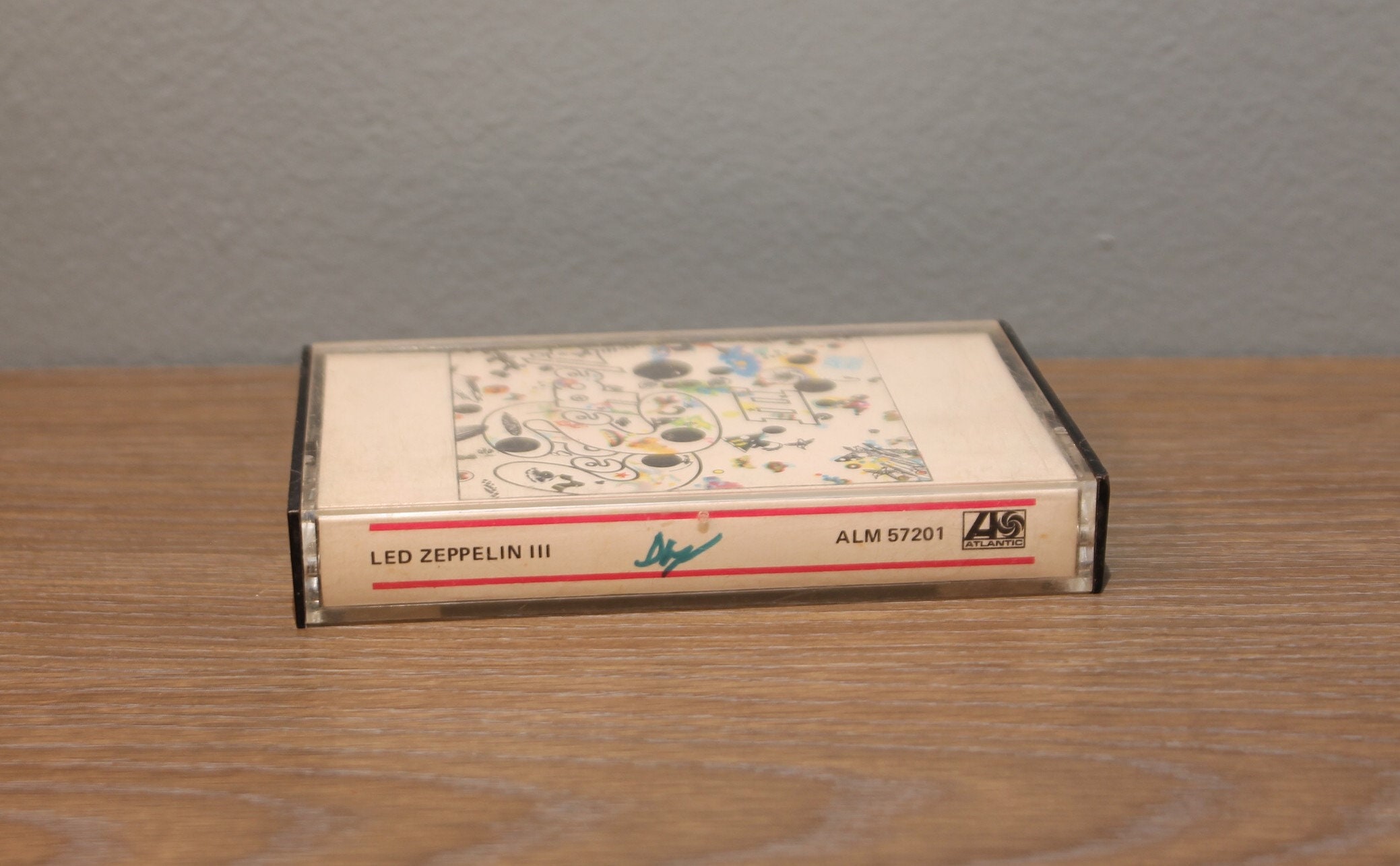 Vintage Original 1970 Led Zeppelin III Cassette Tape ALM 57201 | Etsy