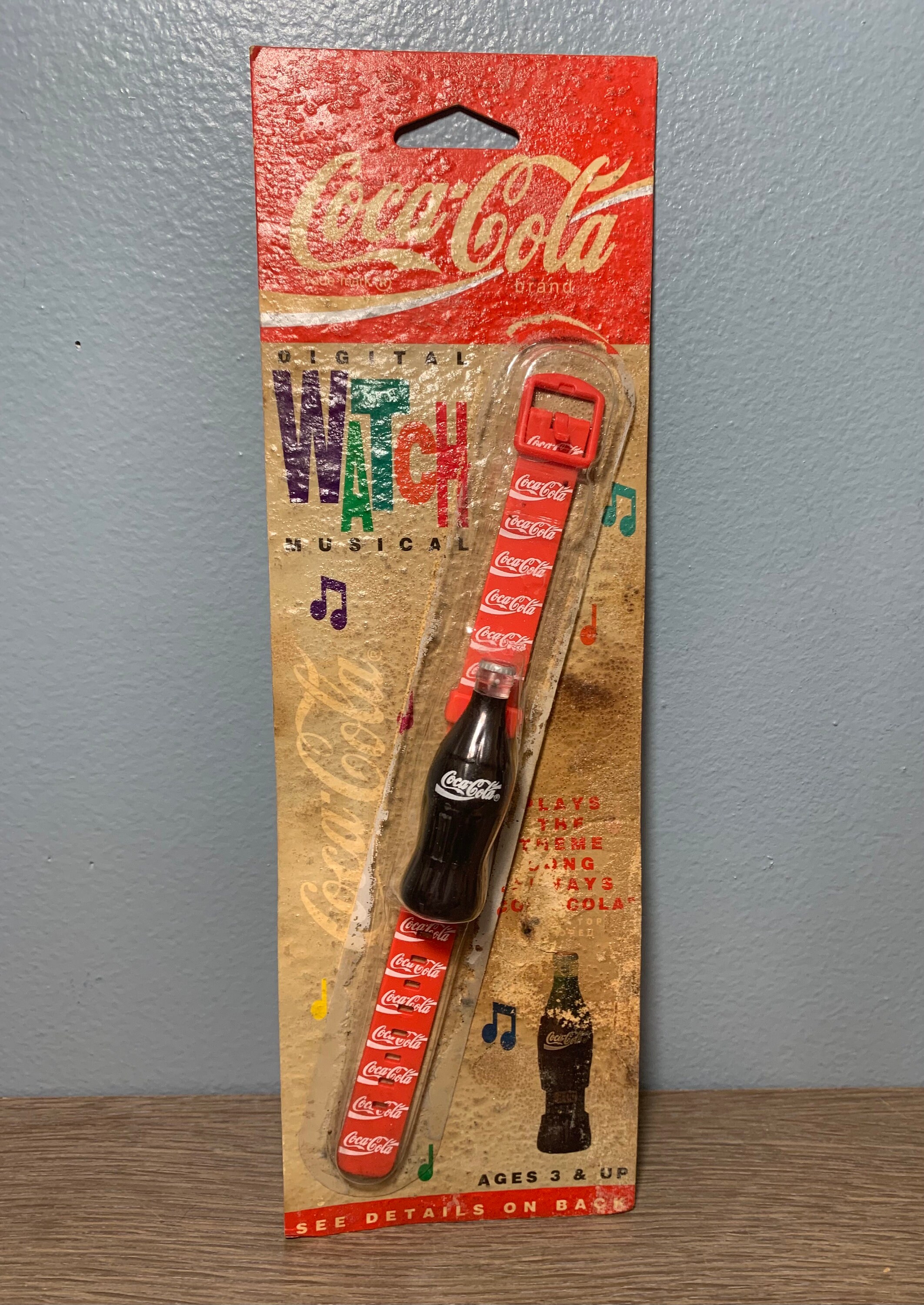 Vintage 1990s Collectible Coca-cola Digital Musical Watch New - Etsy