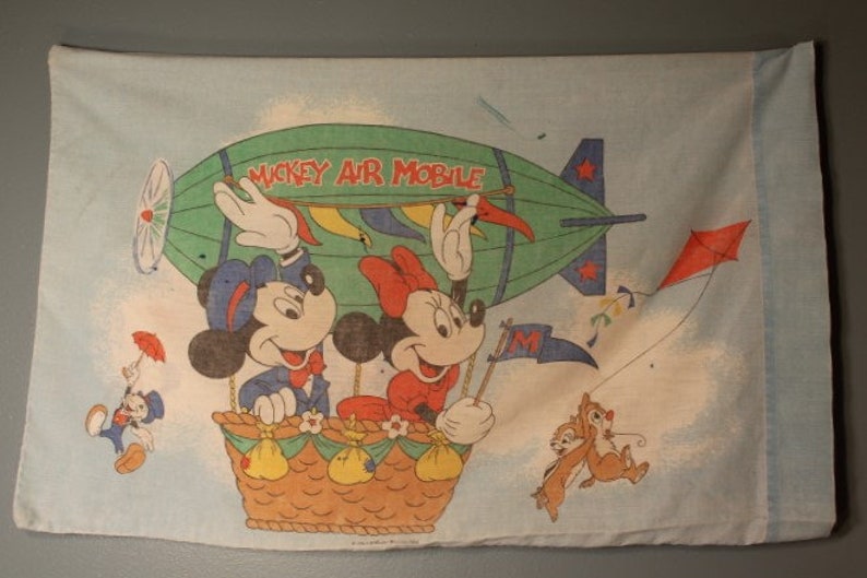 Vintage 1980s Disney Mickey and Minnie Mouse Air Mobile Blimp - Etsy
