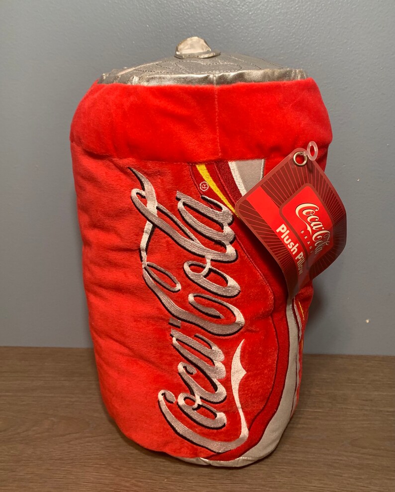 Vintage 1990s Coca-cola Can Collectible Plushy Toy New With | Etsy