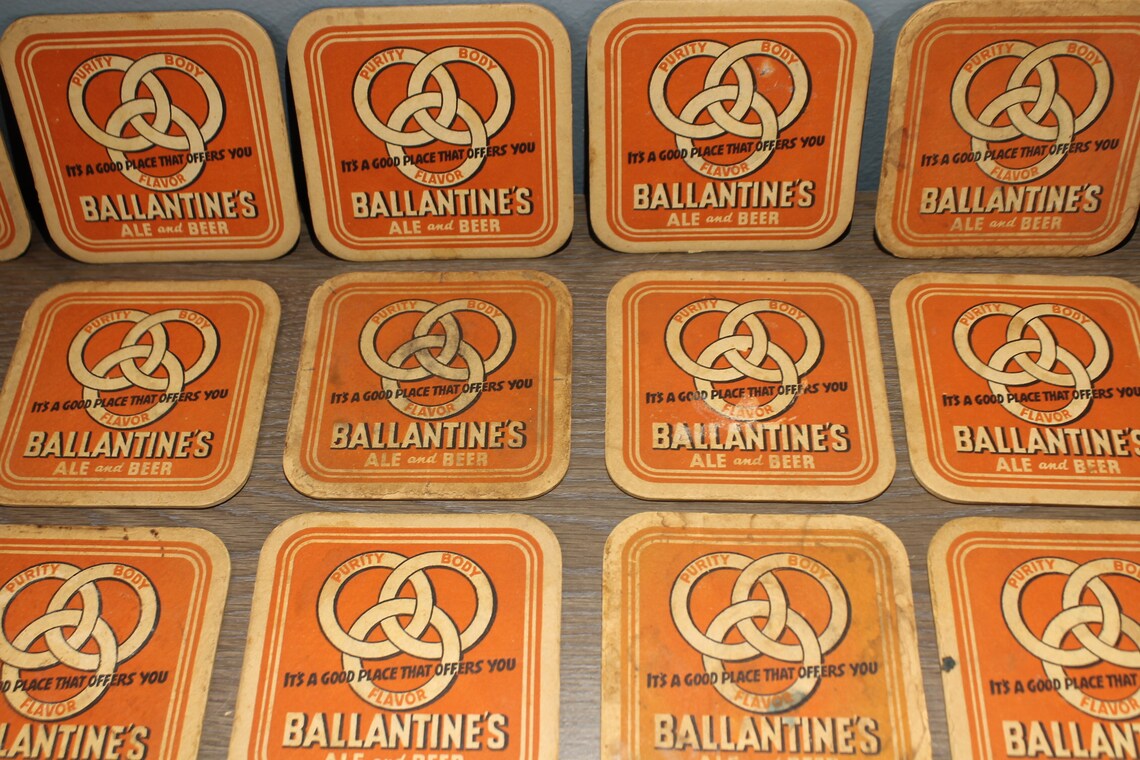 Vintage 1950s-1960s Ballantine's Ale & Beer it's - Etsy
