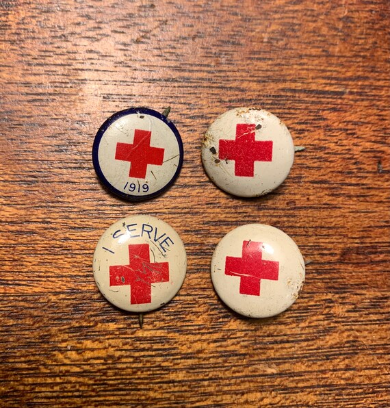 Antique Original WWI Era 1919 American Red Cross Serv… - Gem