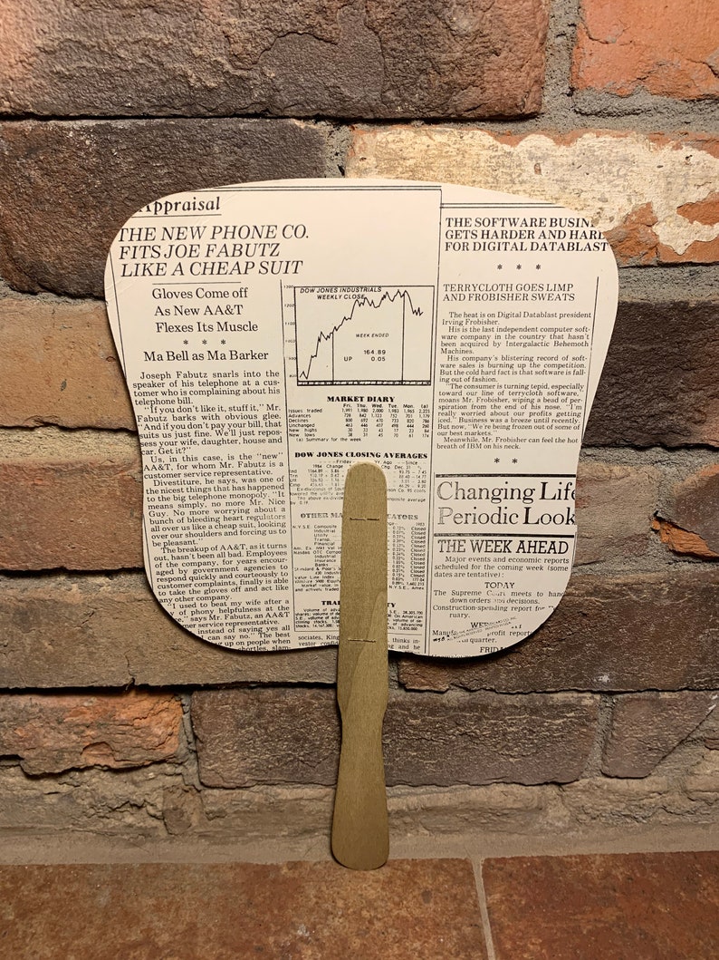 Vintage 1960s-1980s Set of 8 Cardboard Advertisement Hand Fans - Etsy