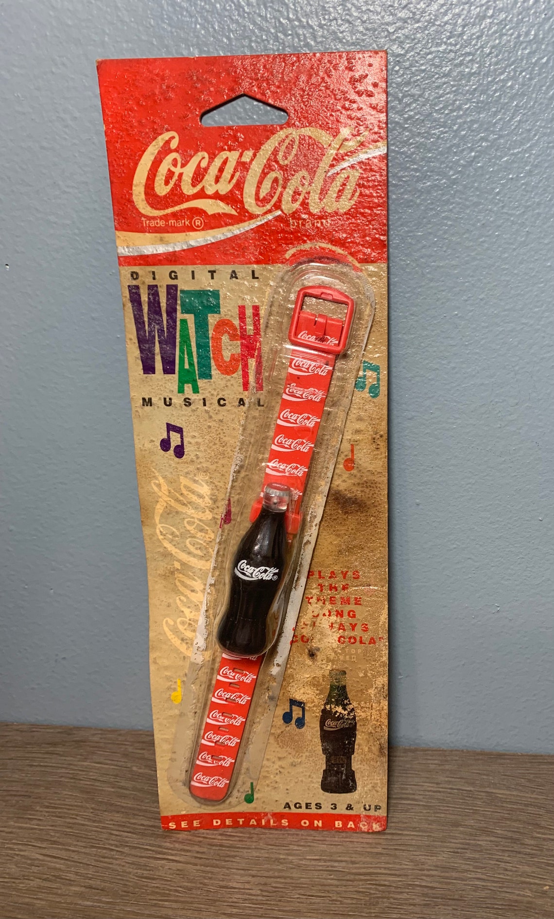 Vintage 1990s Collectible Coca-cola Digital Musical Watch New - Etsy