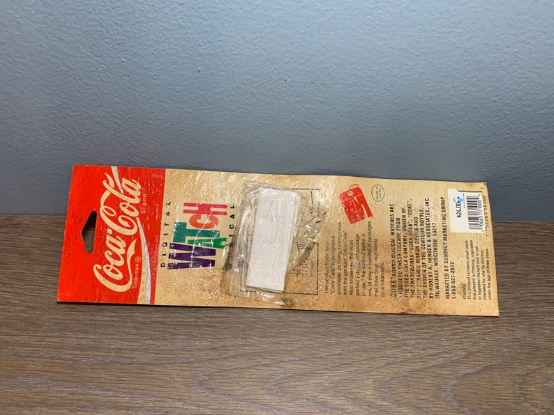 Vintage 1990s Collectible Coca-cola Digital Musical Watch New | Etsy