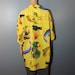 Vintage 1960s-1970s Koman Sport Vibrant Illustrated Yellow Koi Fish in ...