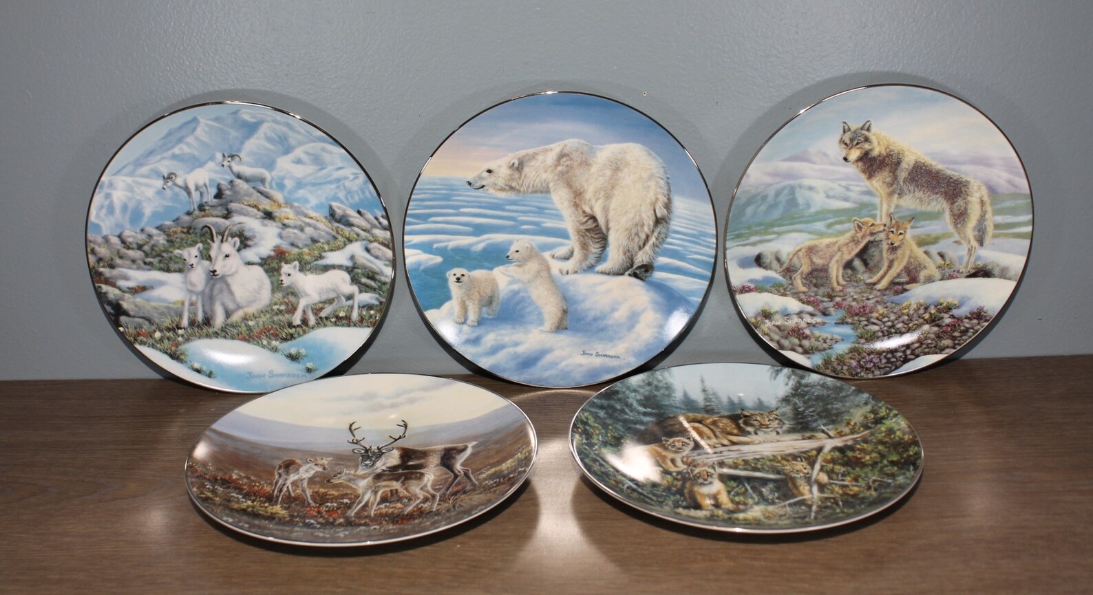 Vintage 1990s Set of Five Joan Sharrock Treasures of the Artic | Etsy