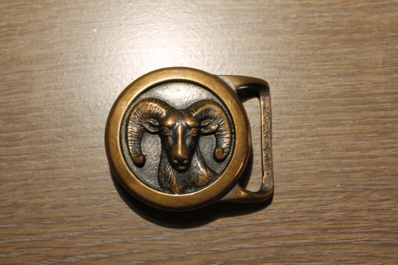 Vintage Tech Ether Guild Inc. Solid Brass Belt Buckles 1978 - Etsy