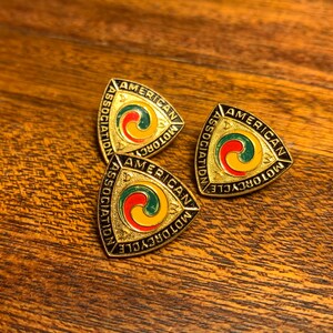 Vintage 1970s-1980s American Motorcycle Association AMA Biker Club ...