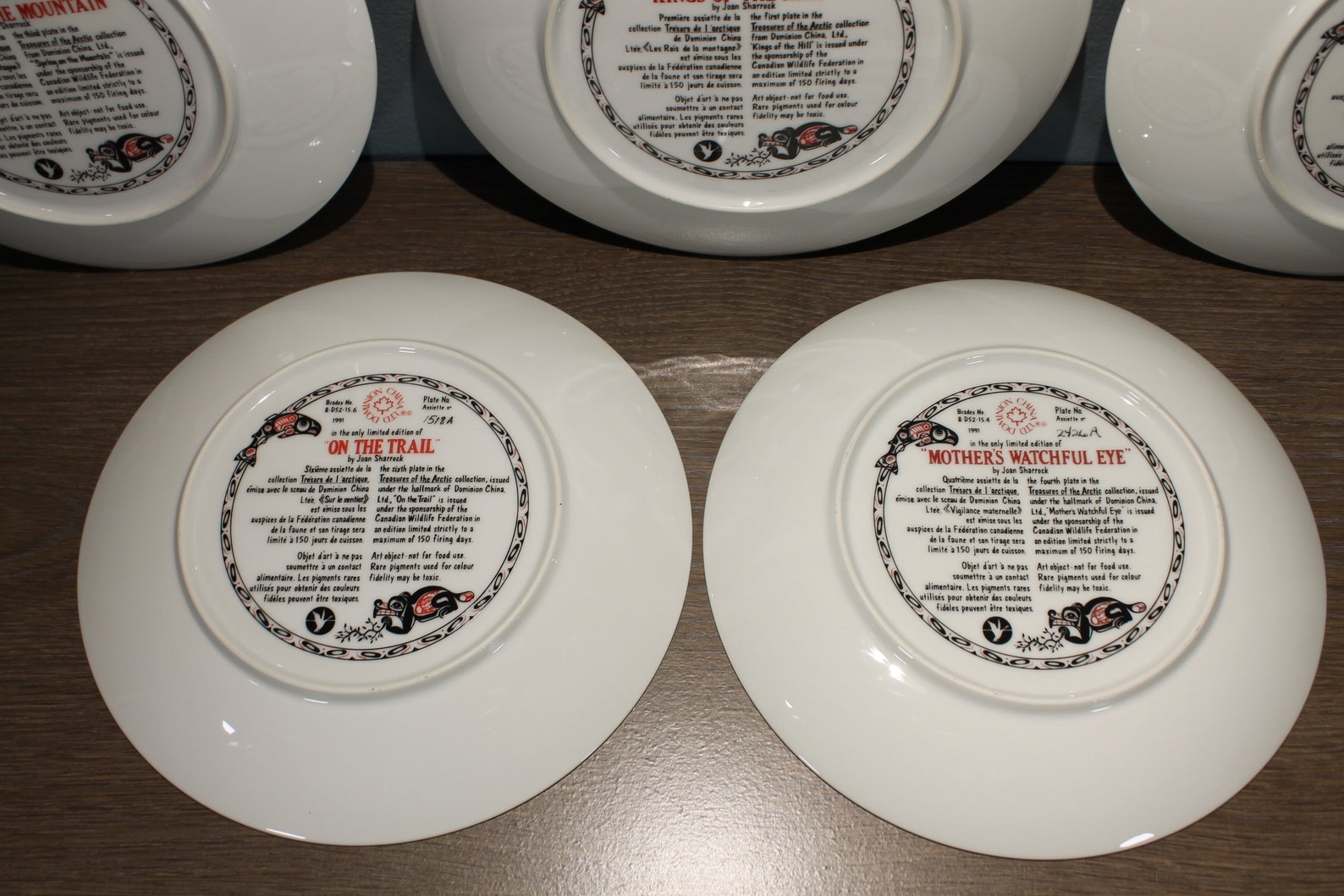 Vintage 1990s Set of Five Joan Sharrock Treasures of the Artic | Etsy