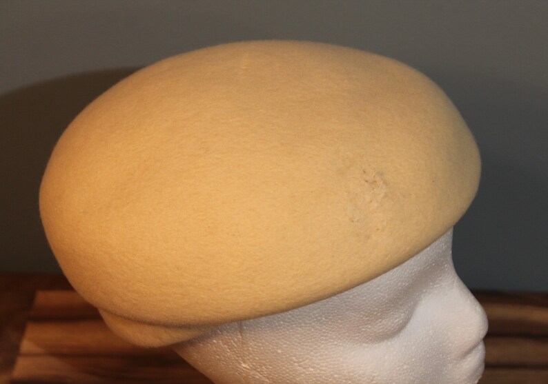 Vintage 1950s Merino Wool Off-white Drivers Cap Hat Made in - Etsy