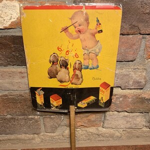 Antique 1920s Set of Two 666 Liquid Cold Medicine Advertisement Paper ...