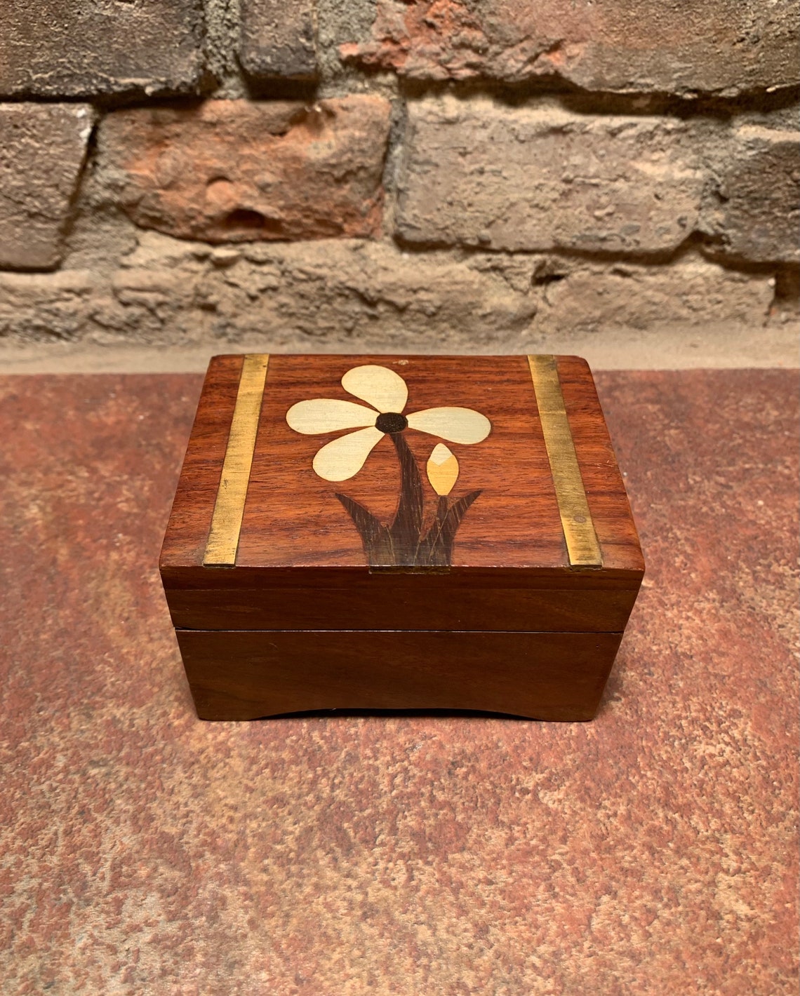 Rare Vintage Mid-century Handmade Box Concepts Inc. Wood and - Etsy