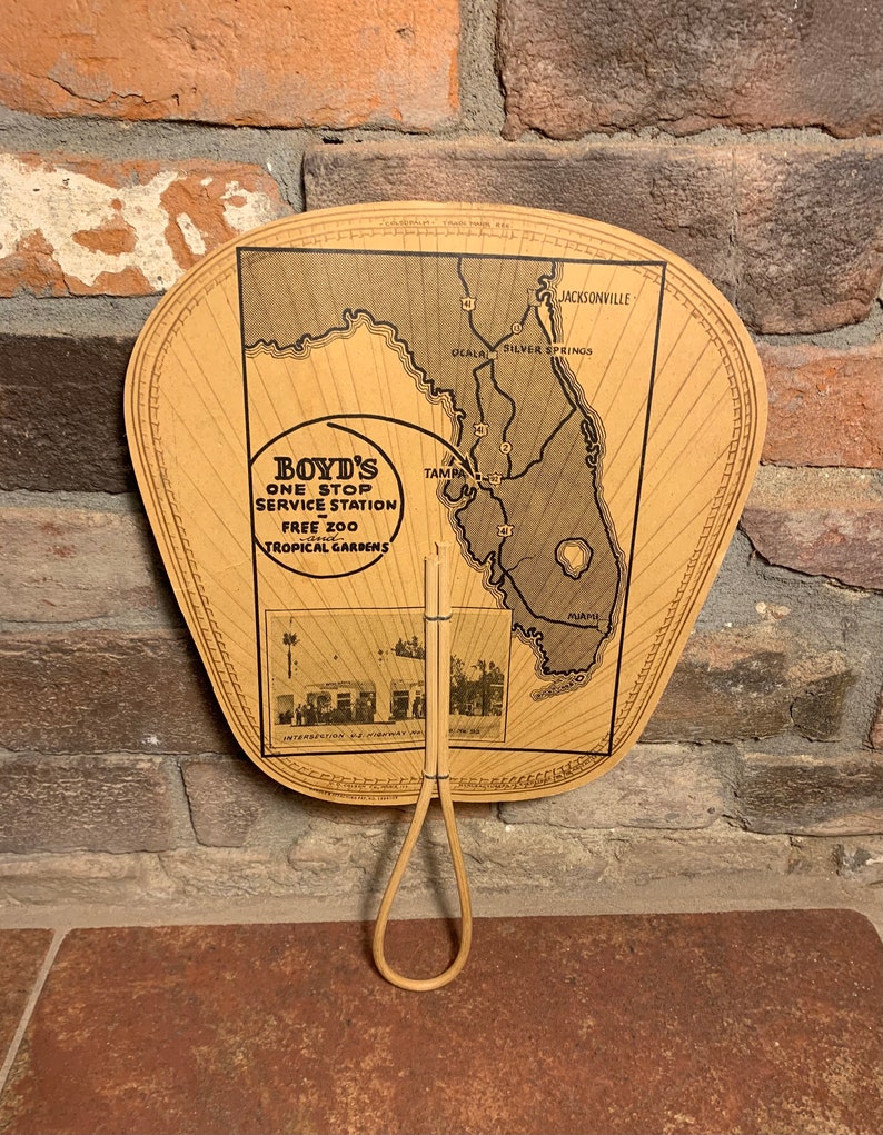 Rare Antique 1930s Sunoco Gas Oils Boyd's One Stop Service Station ...